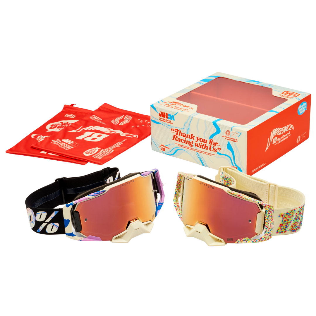 Race Flavored Assorted 2 Pack 100 Armega Goggles Jettson Donuts 5486